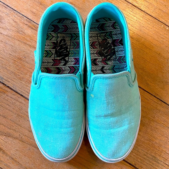 Vans | Shoes | Womens Teen Girl Off Brand Vans | Poshmark